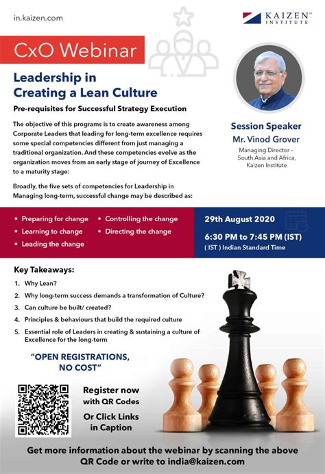 Cxowebinar Kaizen Leadership Lean Kaizeninstitute Operationalexcellence Kaizen Institute