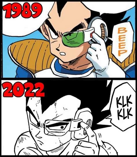 Dragon Ball Super After 33 Years Vegeta Rocks A Scouter Again Fans