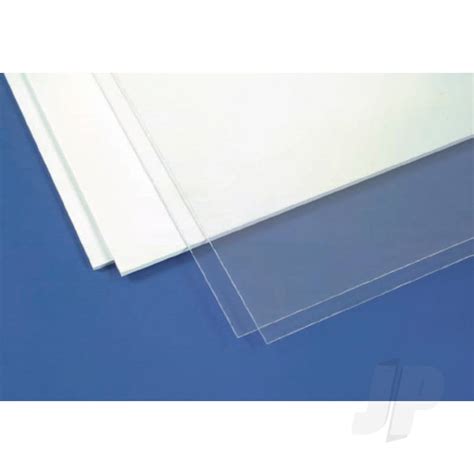 Evergreen 6x12in 15x30cm White Sheet Assortment 1 Sheet Each 010in