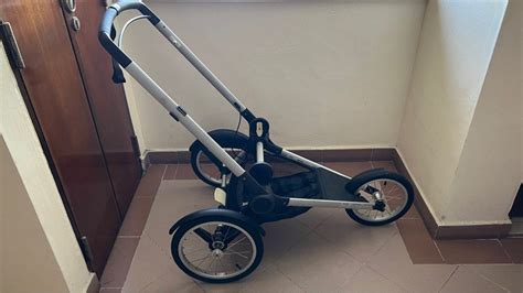Bugaboo Runner Frame Chassis Jogging Stroller Without Seat Babies