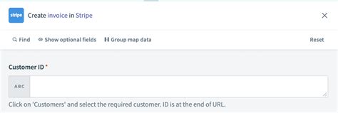 Workato Connectors Stripe Create Invoice Item Action Workato Docs