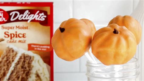 Pumpkin Spice Cake Pops Recipe