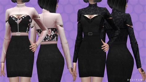 Vampire Dress Short Sims Crazy Creations