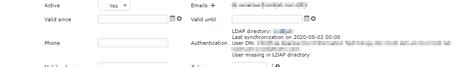 Glpi 944 Ldap User Status Not Syncronize To Glpi User Table · Issue 7041 · Glpi Project