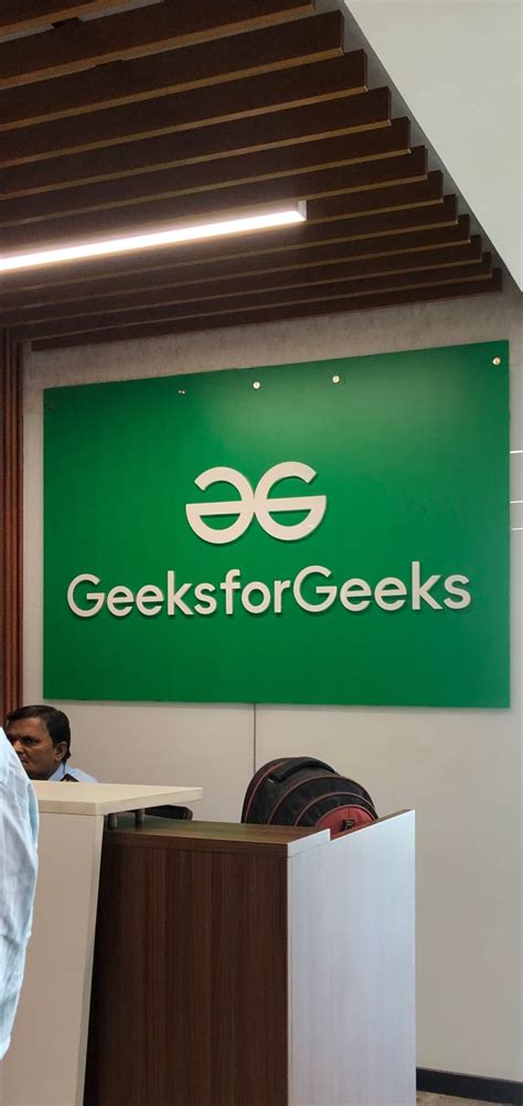 Nitya Oberoi On Linkedin Techinnovation Geeksforgeeks