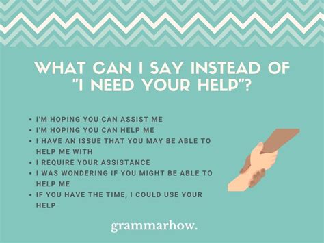 I Need Your Help 6 Better Ways To Politely Ask For Help