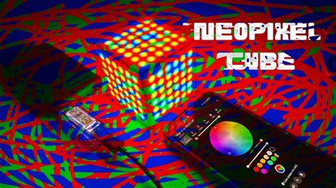 Neopixel Led Cube Diy Neopixel Cube Youtube