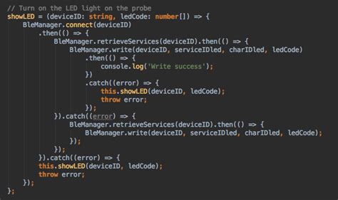 Getting Error The Callback Connect Exists In Module Blemanager But Only One Callback May Be