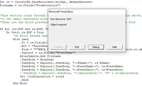 CDO Mail Sending Attachment Via Location Field Access World Forums
