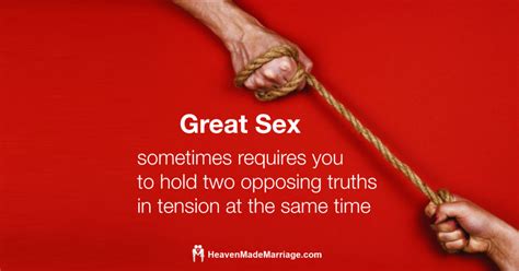 Finding Balance In Sexual Truths Heaven Made Marriage