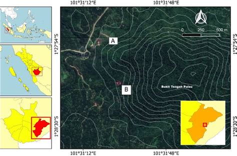 Research Location Map Description A First Plot B Second Plot