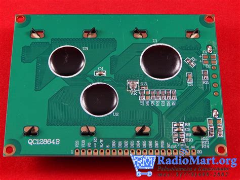 Графический Lcd дисплей Lcd12864 12864 5В St7920 Синий Radiomart Kz