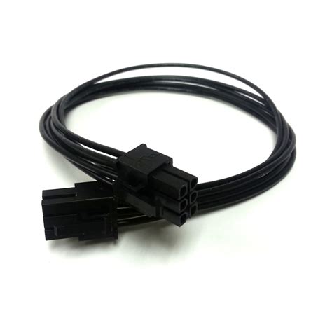 6 Pin To 6 Pin Psu Modular Power Cable To Pcie 60cm Moddiy