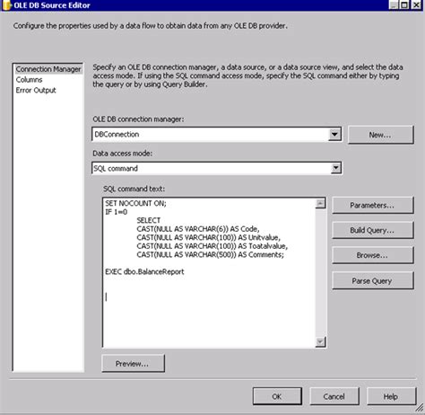 Umas Blog How To Use Sql Server Complex Stored Procedures In Ssis