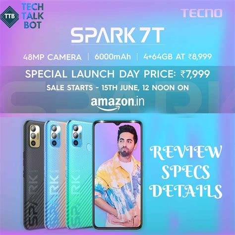 Tecno Spark T Price In India Review Specifications Amazon Flipkart