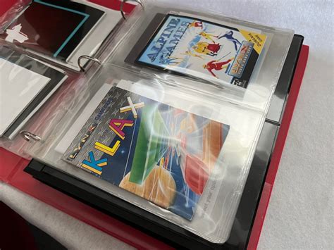 manual ring binder insert atari lynx