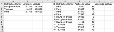 How To Design A Flow Map For Logistics With Excel Map Maps For Excel