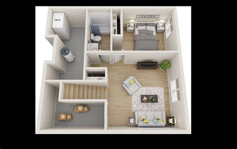 Bella Finished Basement 2 3 4 Or 5 Bedroom Apartments In