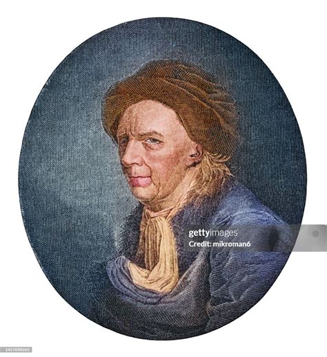 Portrait Of Leonhard Euler Swiss Mathematician Physicist Astronomer