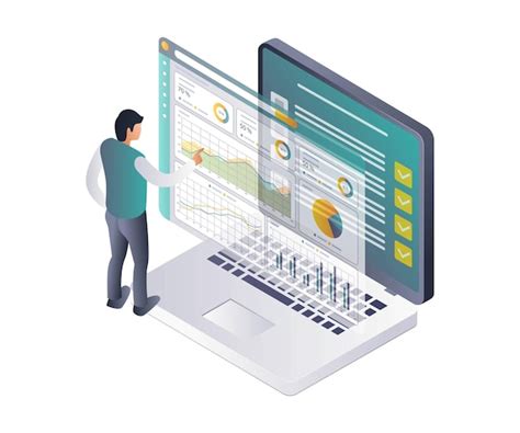 Premium Vector Professional Technology Data Developers And Analysts