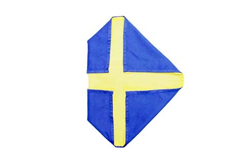 Special Napkin Folding The Swedish National Flag Nordic Cross Flag