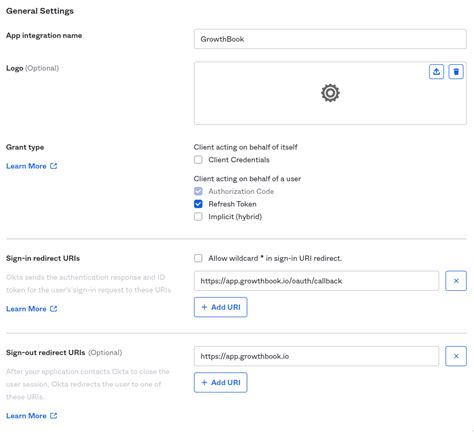 SSO Instructions GrowthBook Docs
