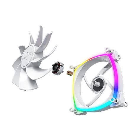 Montech RX120 PWM ARGB 120mm White Casing Fan Price In BD RYANS