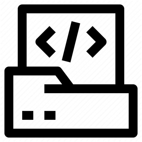 Folder Coding Programming File Document Icon Download On Iconfinder