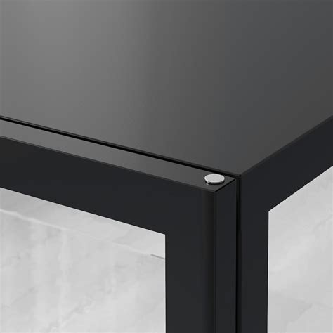 Milsbo Glass Door Cabinet Anthracite 3934x3938 Ikea
