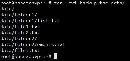 Guide To Create And Extract Tar And Zip Archives BaseZap