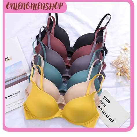 Jual Oos B1373 Bra Bh Pakaian Dalam Wanita Seksi Sexy Full Cup Tanpa Kawat Tali Adjust Tanpa