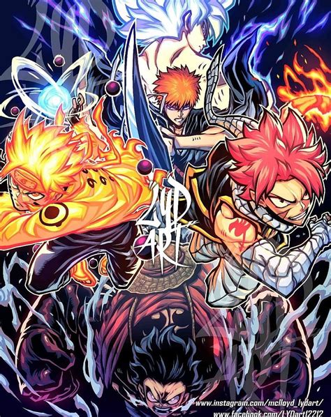 Aggregate More Than 74 Goku Naruto Luffy Ichigo Wallpaper Super Hot Vn
