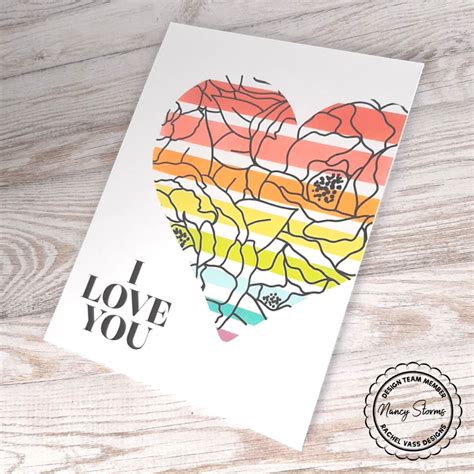 Nananas Rachel Vass Designs Ruffle Flowers Background