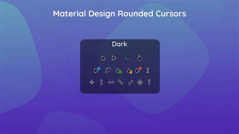 Material Design Rounded Dark Cursors By Arteffect10520 On Deviantart