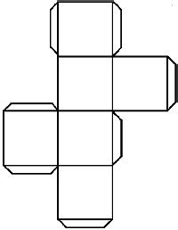 Cube Net Template ClipArt Best