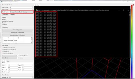IWR ISK ODS Overhead People Counting Example Failed Sensors Forum
