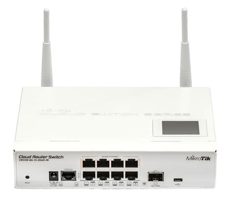 Mikrotik Cloud Router Switch Crs109 8g 1s 2hnd In Layer2 Layer3 Switch Meconet Shop