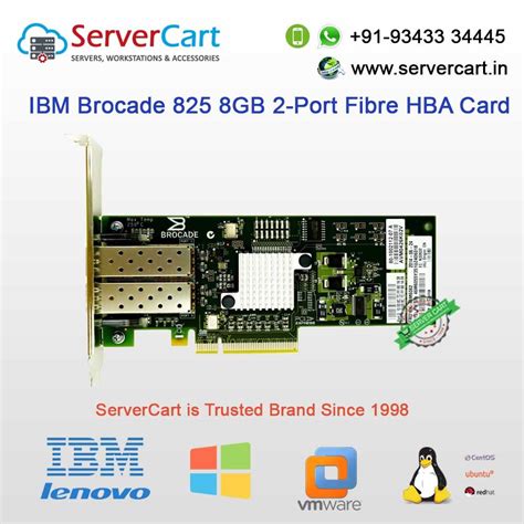 IBM Brocade GB Port Fibre HBA Card M ServerCart