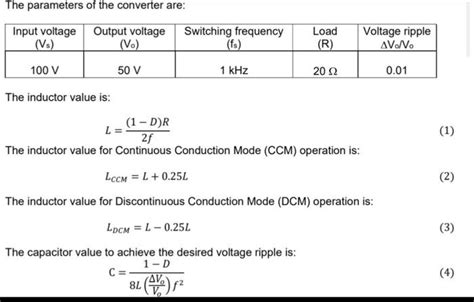 Solved Calculate The Following Inductance Values And Capacitance Using