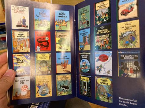 丁丁歷險記全套卡通DVD 連同介紹小書 Adventures of Tintin 興趣及遊戲 音樂樂器 配件 音樂與媒體