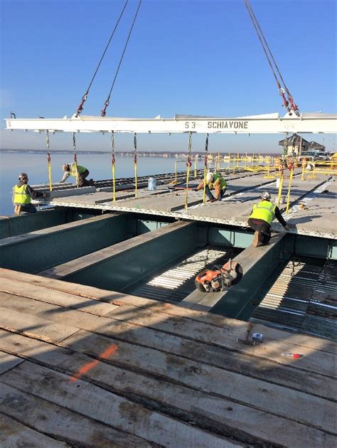 Route 37 Eb Mathis Bridge Njs Largest Precast Exodermic Deck Replacement Project Innovative