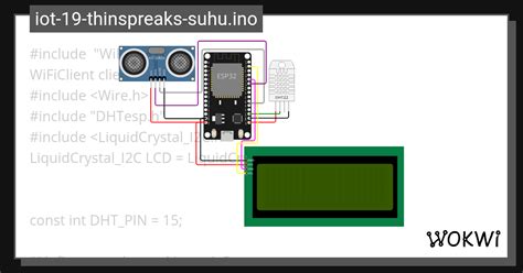 Iot 19 Thinspreaks O Wokwi Arduino And Esp32 Simulator