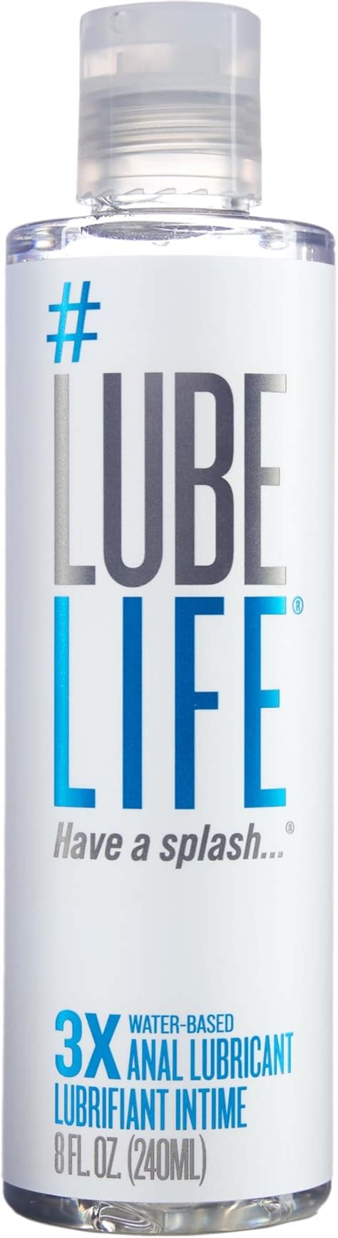 Lubelife 3x Anal Lube Extra Thick Water Based Lube For