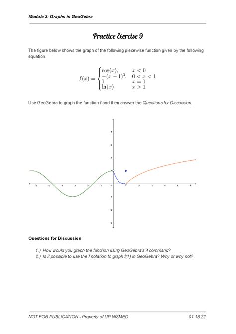 practice exercise 9 piecewise function module 3 graphs in geogebra