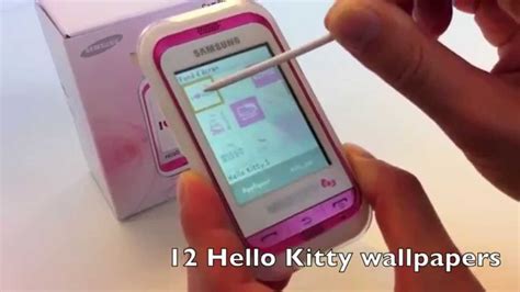Детский телефон Hello Kitty Samsung С3300 Youtube