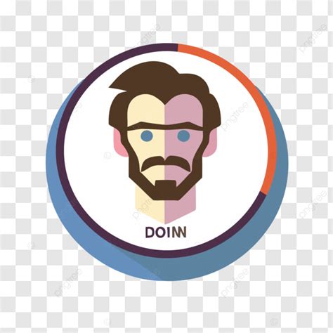 장기 Doinn 벡터 한 남자와 그의 친구들의 디지털 신원 흰색 배경에 있는 돈의 단순한 다채로운 아이콘 그림자 없음 Png 일러스트 및 벡터 에 대한 무료 다운로드