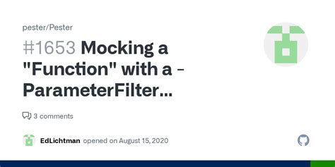 Mocking A Function With A Parameterfilter Overrides The Behavior Of