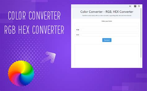 Color Converter RGB HEX Converter Google Chrome 용 확장 프로그램 다운로드