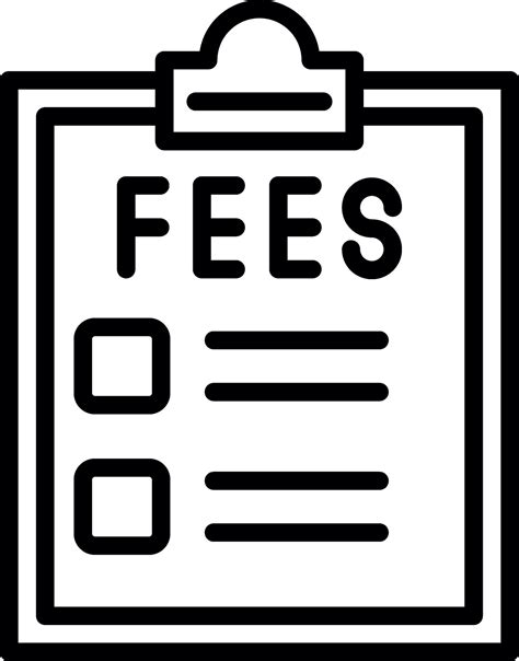 Fees Vector Icon Design 25138981 Vector Art At Vecteezy
