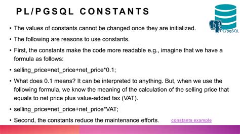 Plpgsql Datatypes Language Structurepptx